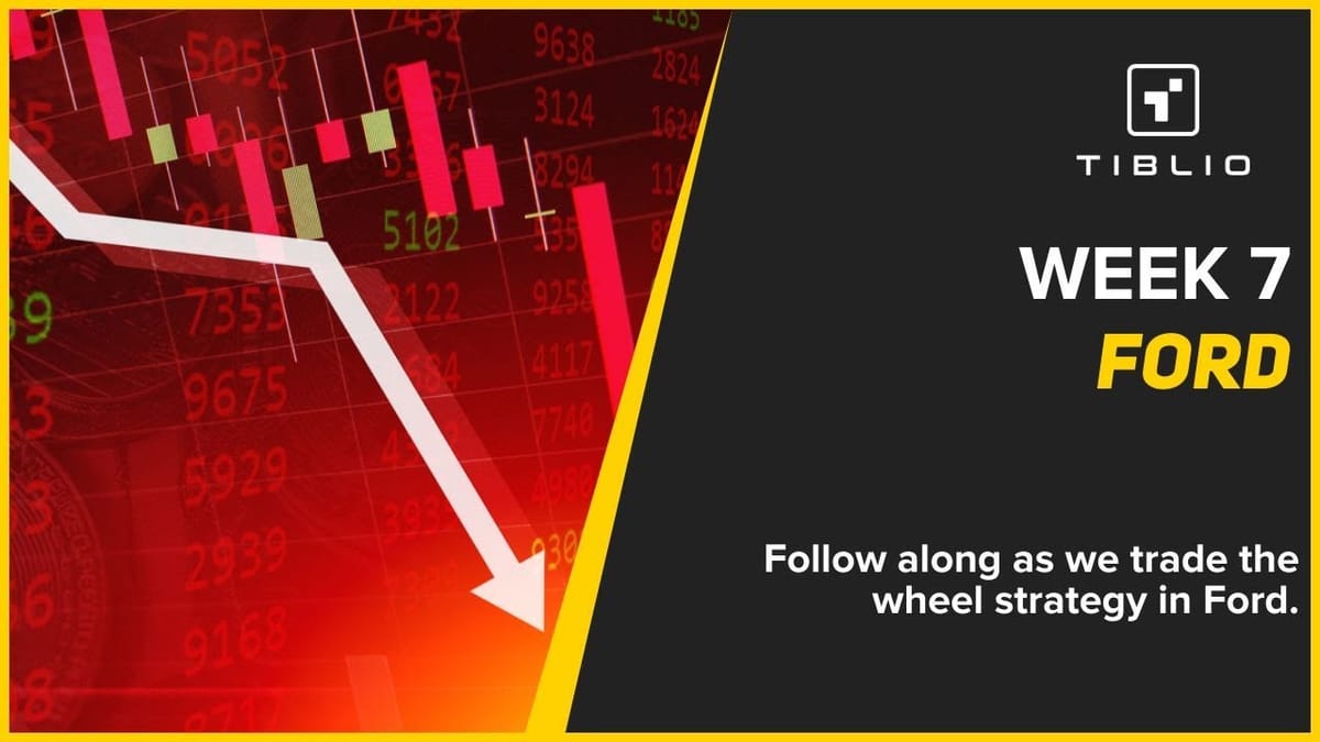 Ford Week 7 - Wheel Strategy